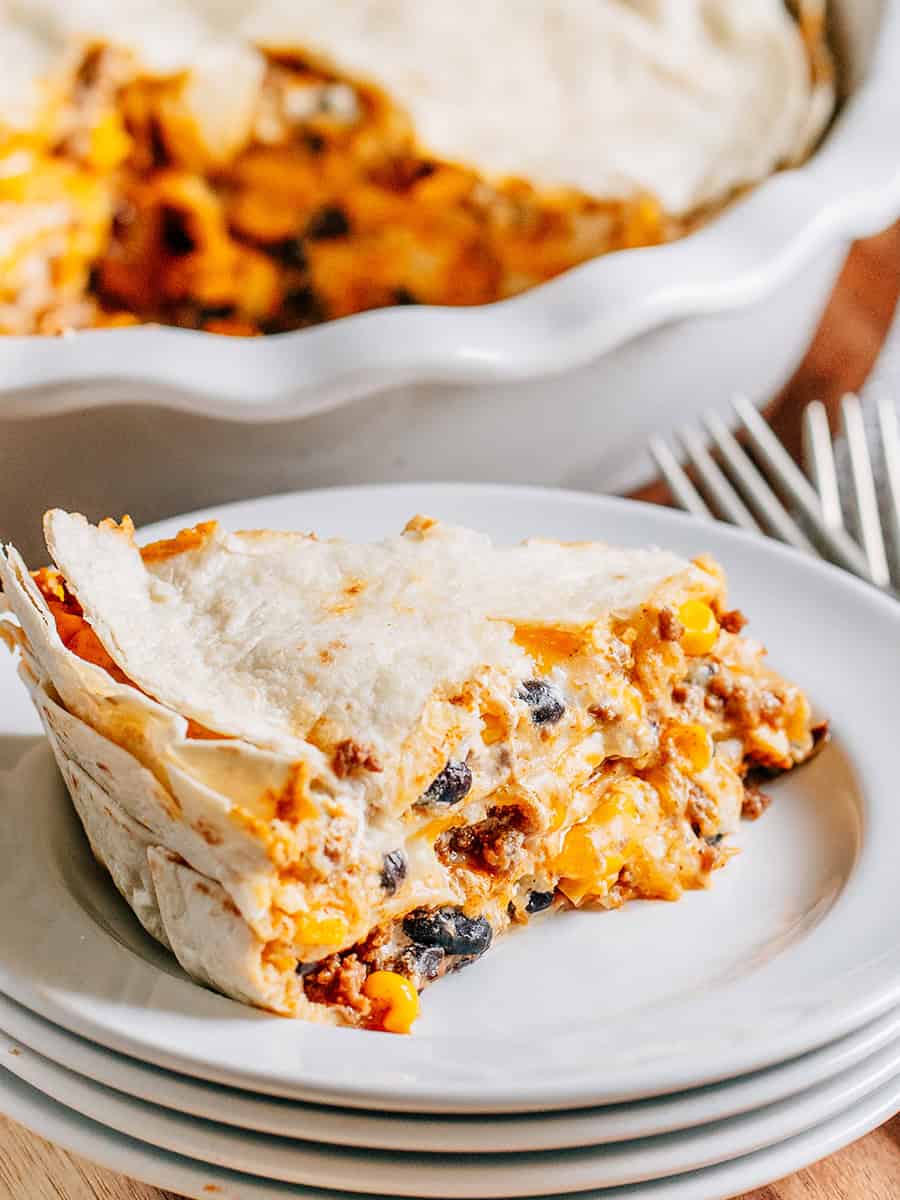 Taco Pie - The Recipe Life