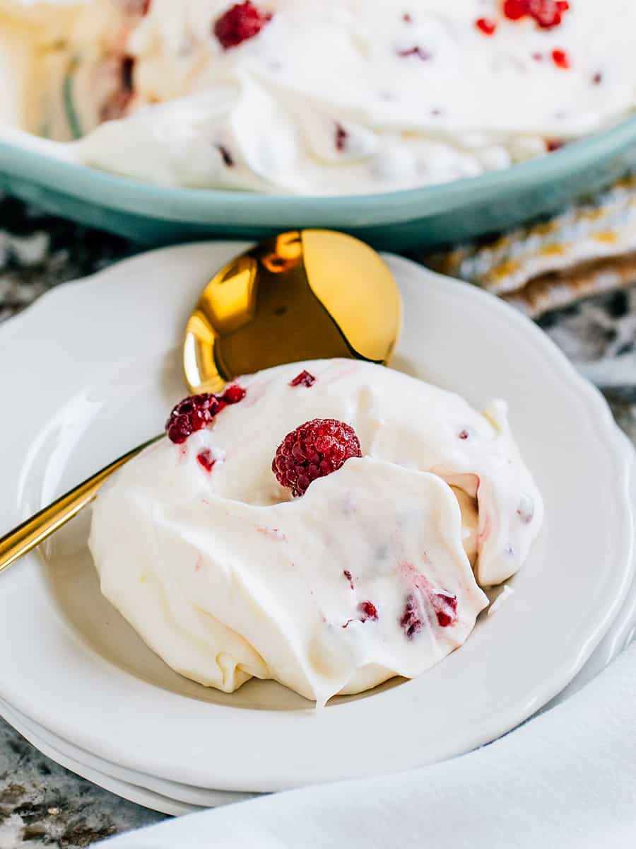 Easy Raspberry Fluff - The Recipe Life