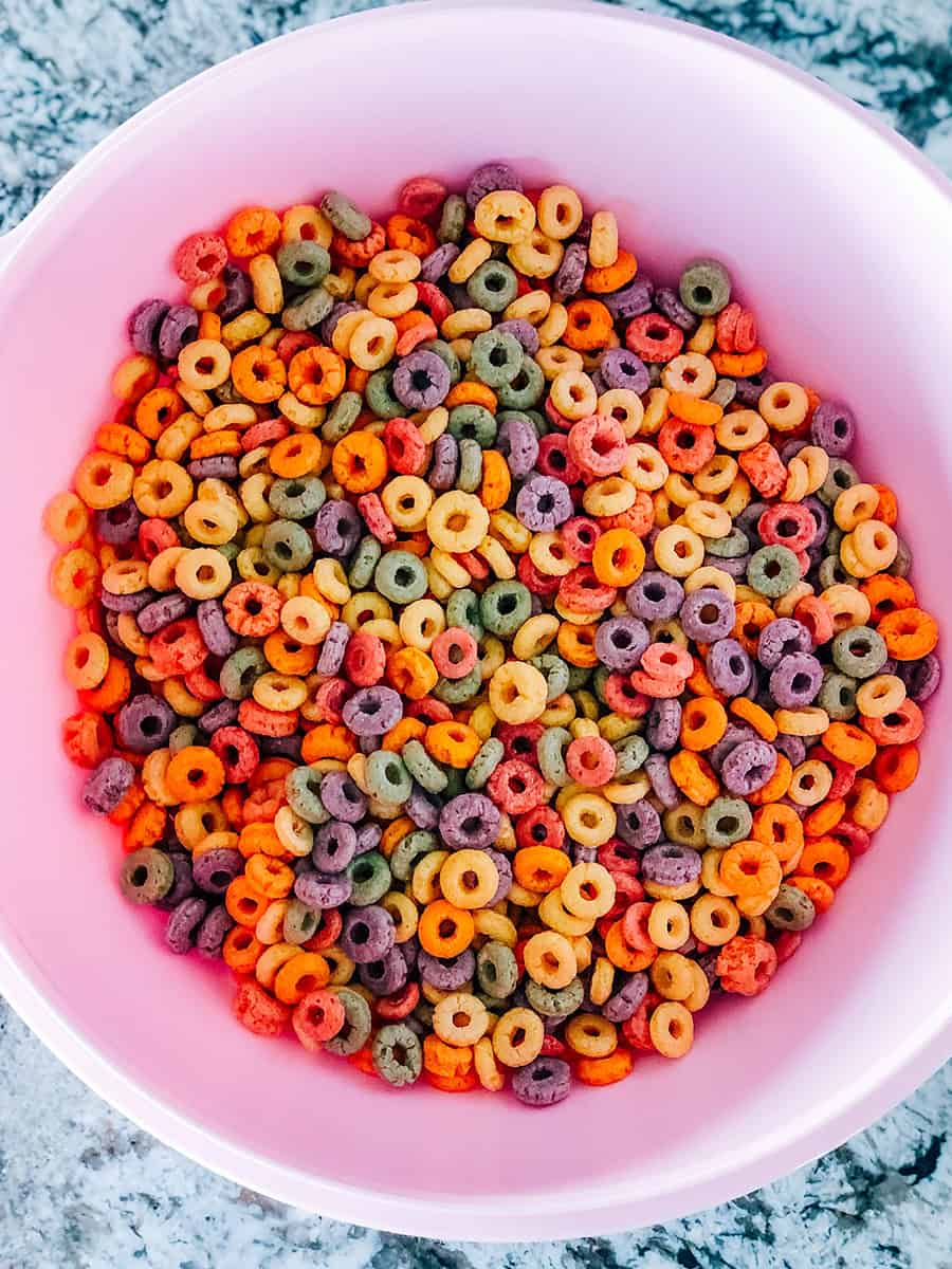 Froot Loops Cereal Treats - The Recipe Life