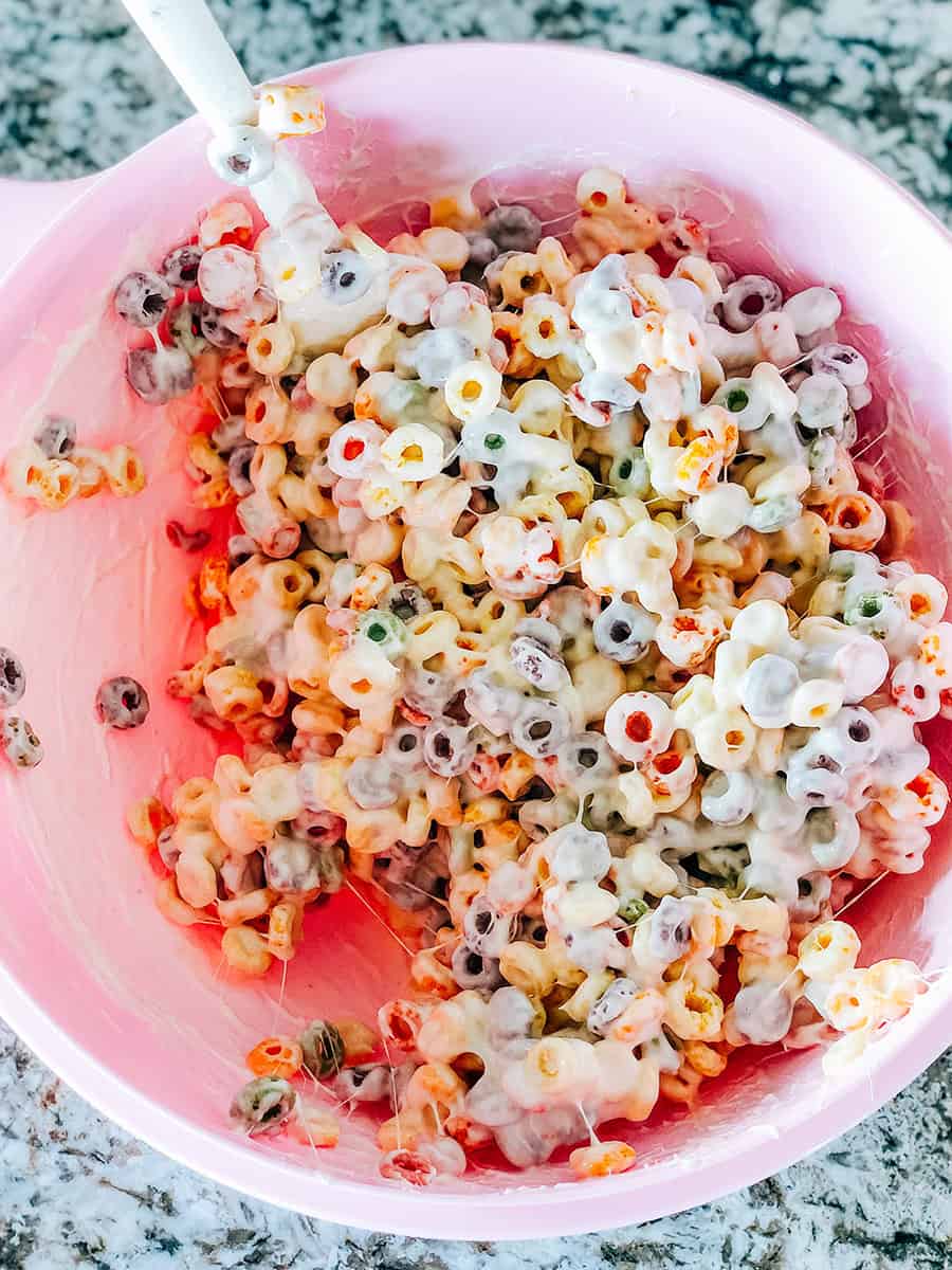 Froot Loops Cereal Treats - The Recipe Life