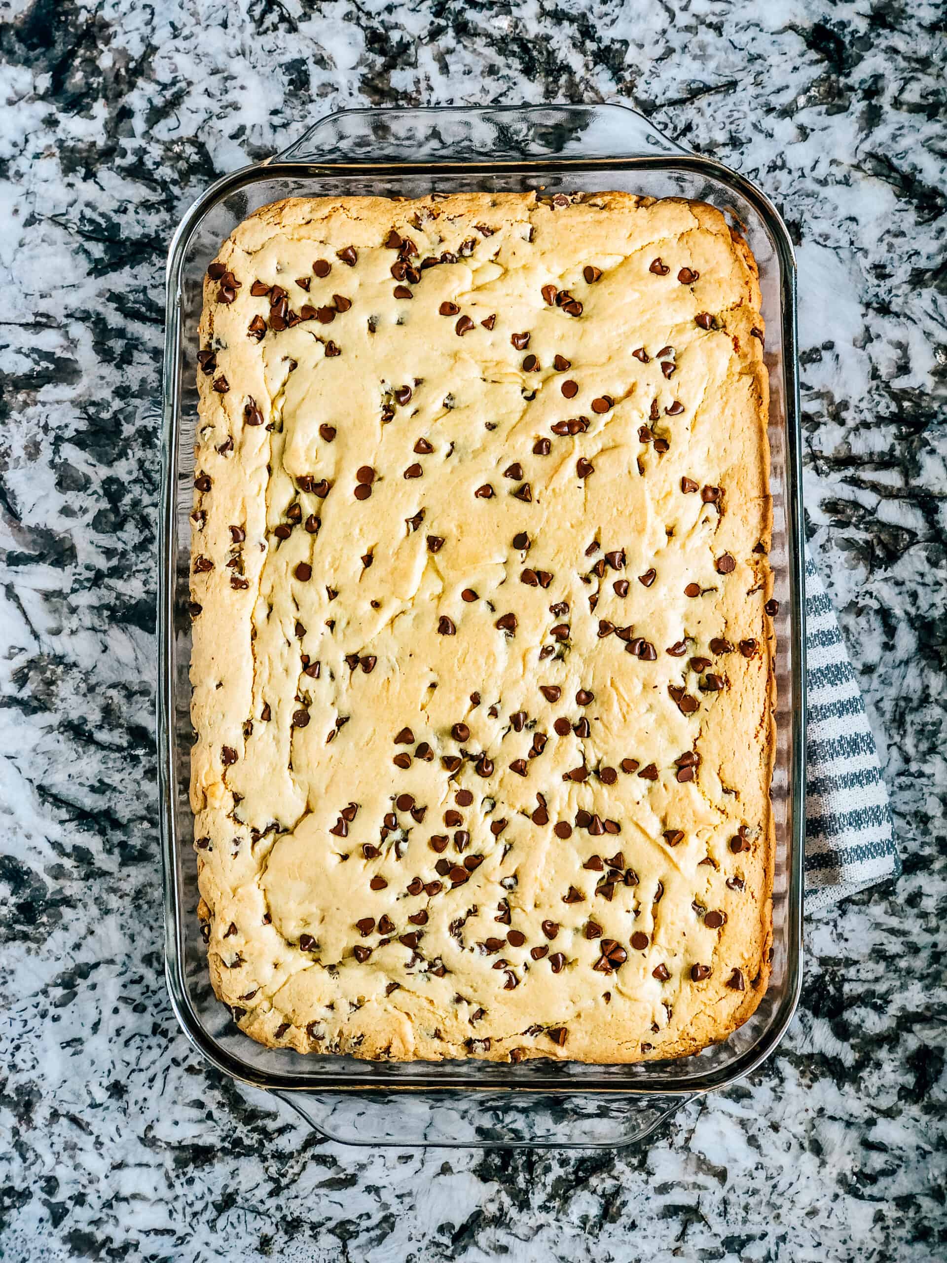 Lazy Chocolate Chip Cookie Bars - The Recipe Life
