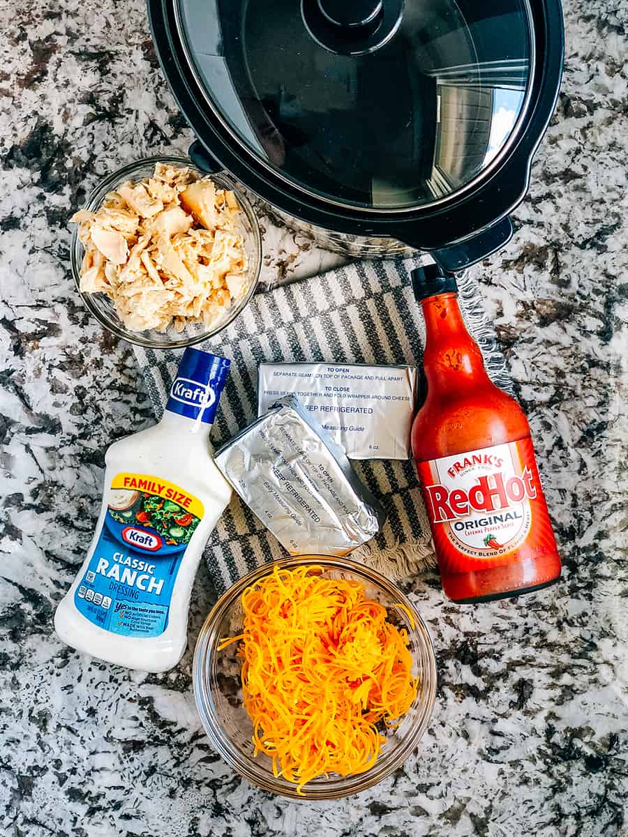 Slow Cooker Buffalo Chicken Dip - The Recipe Life Slow Cooker Buffalo Chicken Dip - The Recipe Life