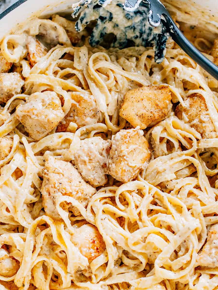 The Best Creamy Chicken Alfredo - The Recipe Life