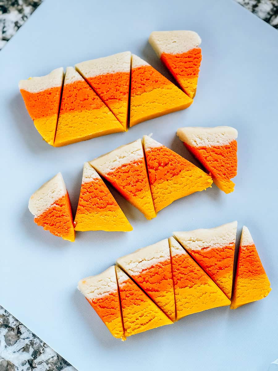 Candy Corn Cookies - The Recipe Life