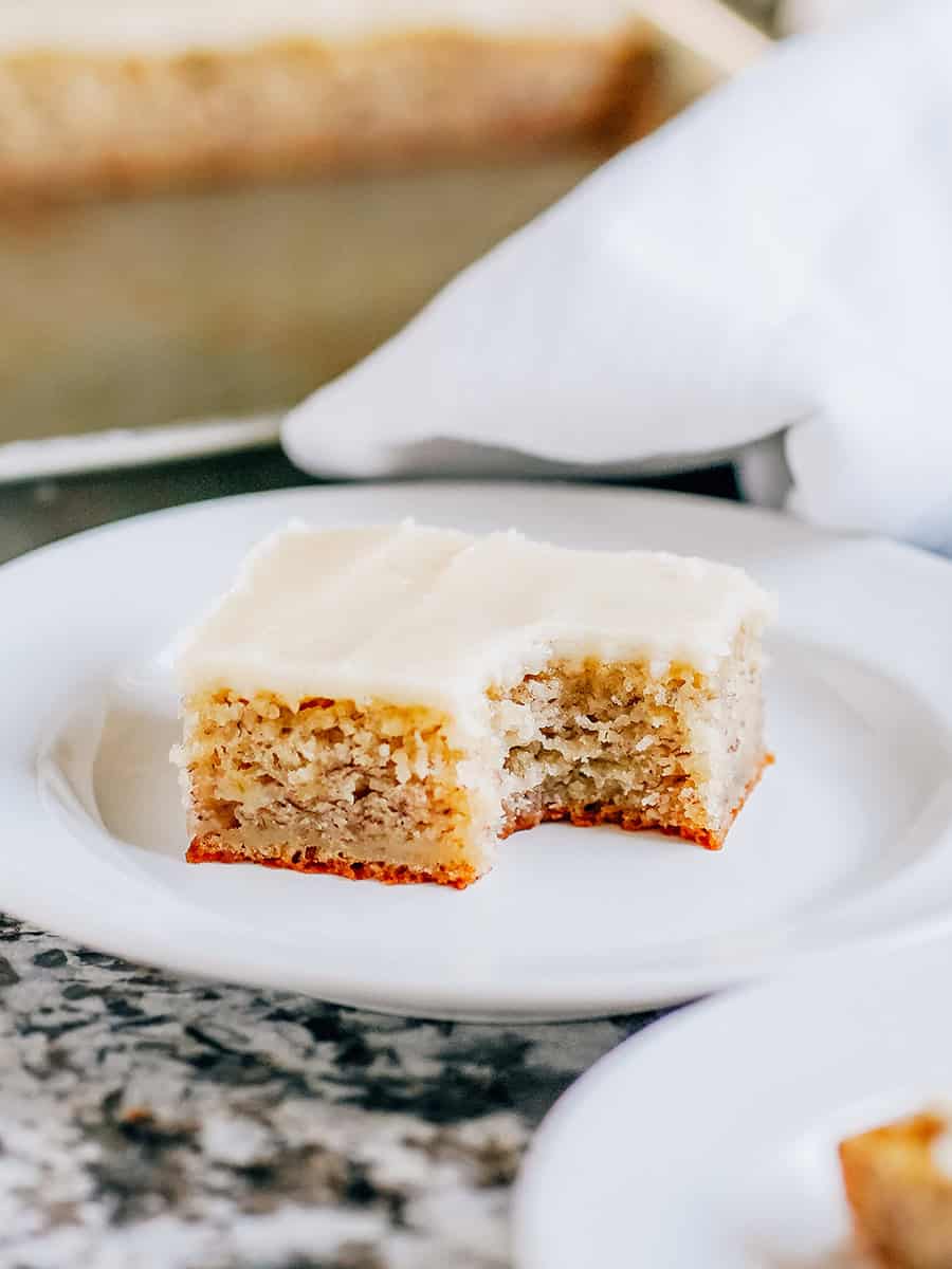Banana Bread Bars - The Recipe Life