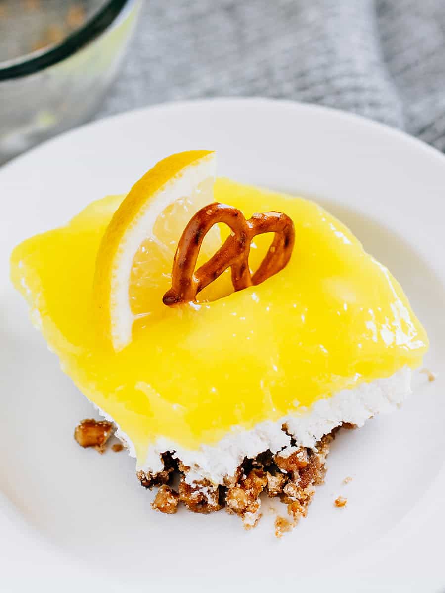 Lemon Pretzel Dessert - The Recipe Life