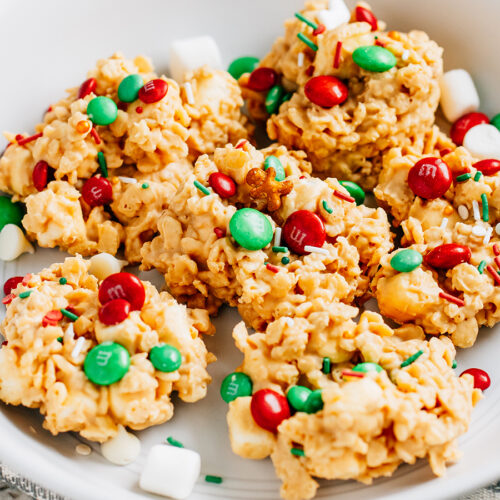No-Bake Christmas Crunch Cookies - The Recipe Life