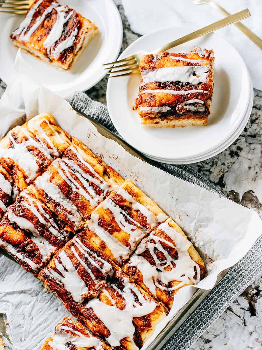 Easy Cinnamon Focaccia Bread - The Recipe Life